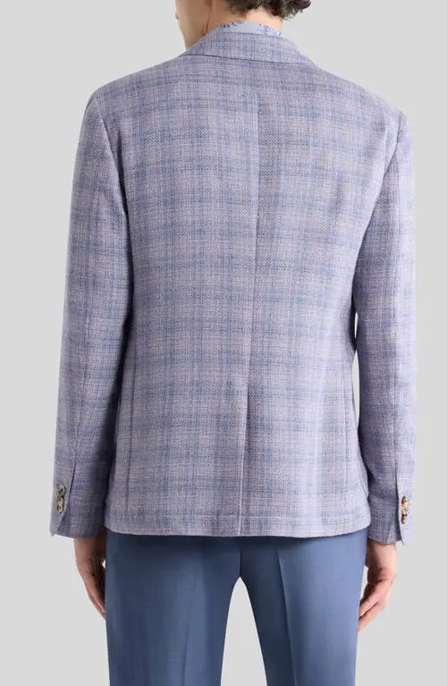 Etro Plaid Silk And Wool Sport Coat