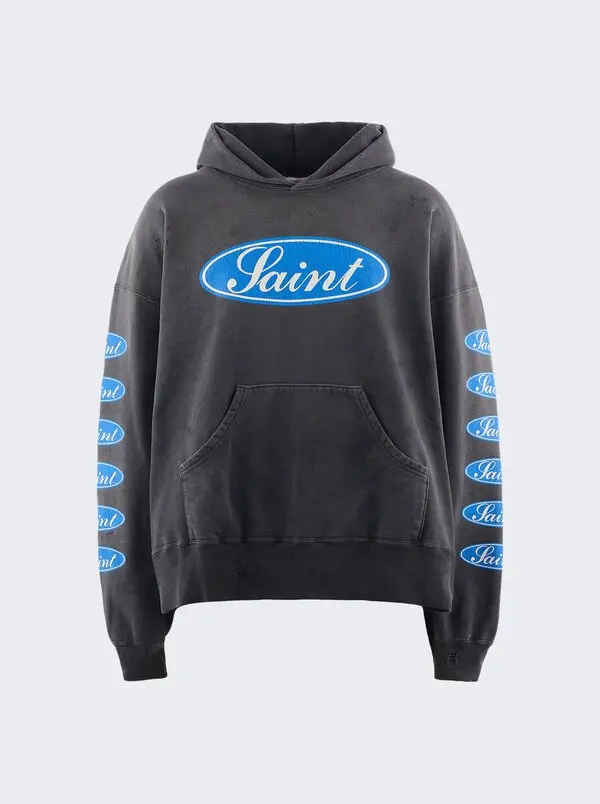 SAINT MXXXXXX Love Among Hoodie Washed - Black
