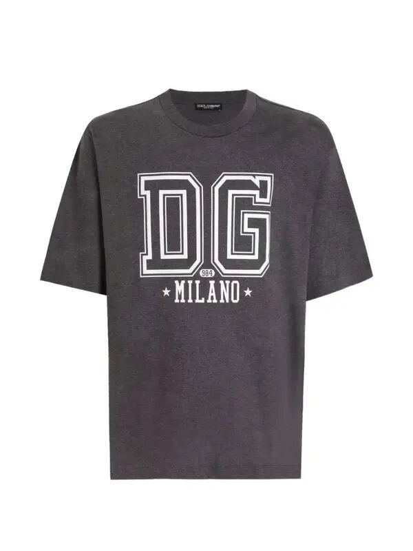 Dolce & Gabbana Graphic-print Hoodie - Black