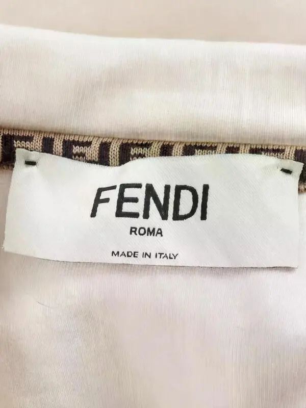 Fendi Cotton Pocket Detail Sweatshirt