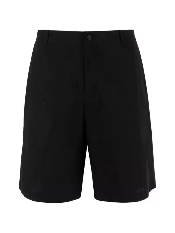 Jacquemus Button Welt-pocket Shorts - Black