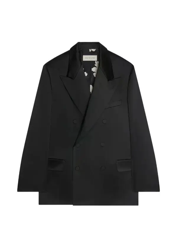 Dries Van Noten Oversized Double-breasted Blazer