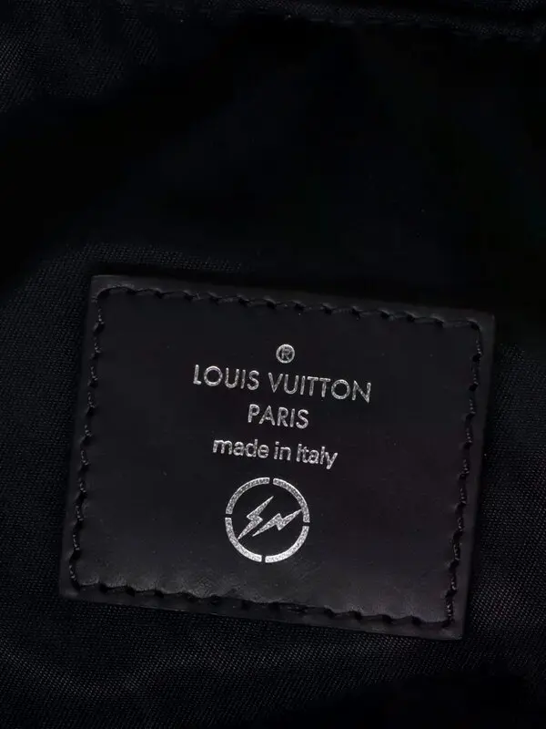 LOUIS VUITTON Cabas Light Drawstring Bag Flash Fragment Monogram Eclipse Canvas