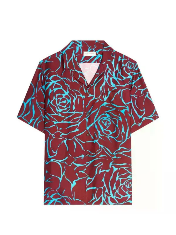 Dries Van Noten Rose-print Shirt