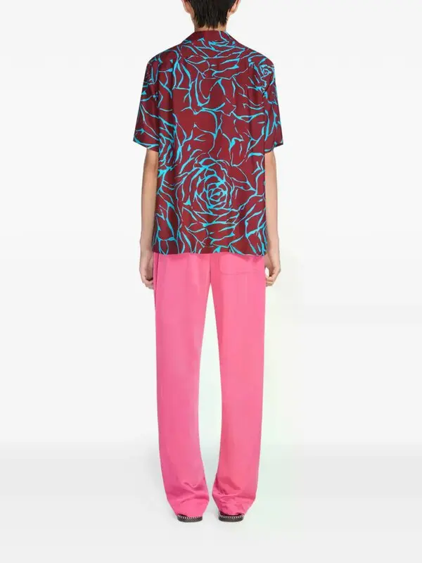 Dries Van Noten Rose-print Shirt