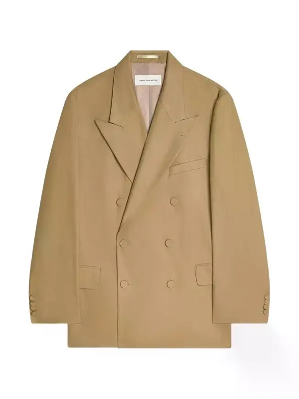 Dries Van Noten Oversized Double-breasted Blazer