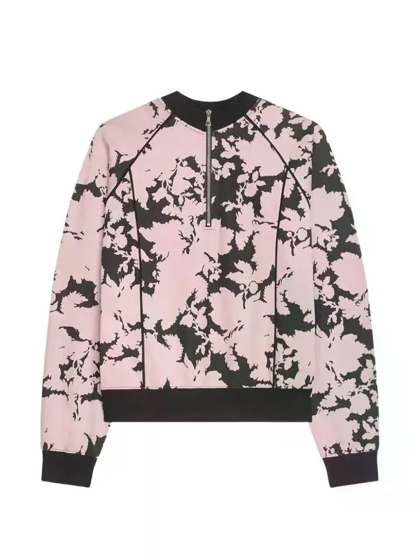 Dries Van Noten Jacquard Zip Sweatshirt