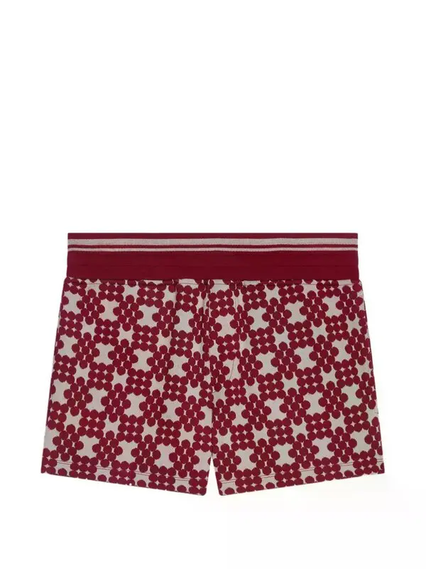 Dries Van Noten Ribbed Jacquard Shorts