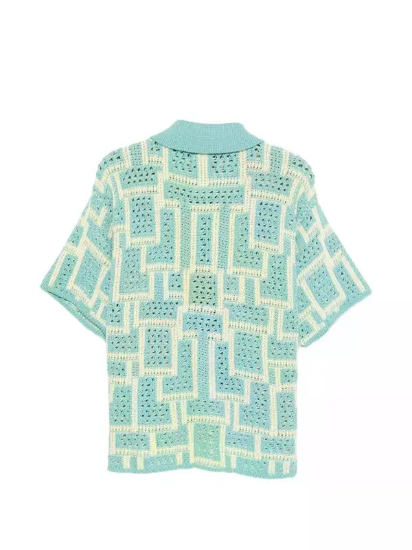 BONSAI Geometric Oversized Shirt
