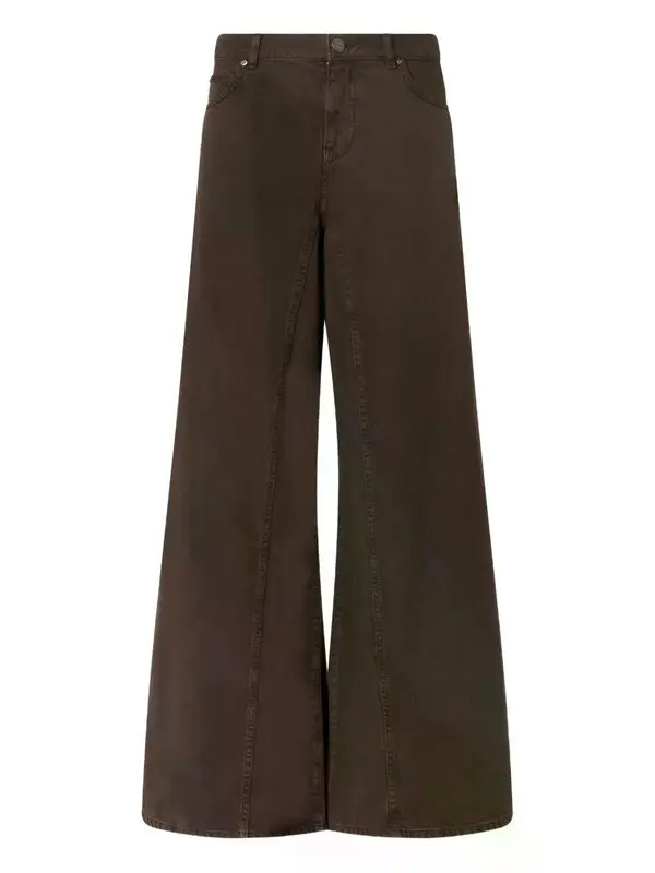 Pinko Wide-leg Jeans - Brown