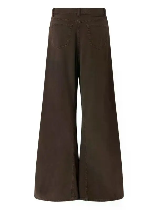 Pinko Wide-leg Jeans - Brown