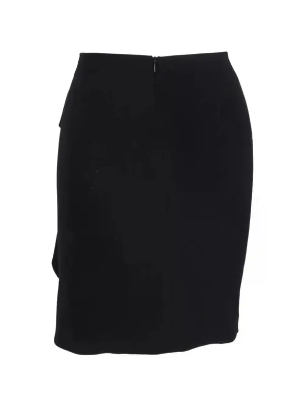 JOSEPH Side-ruffle Fitted Mini Skirt