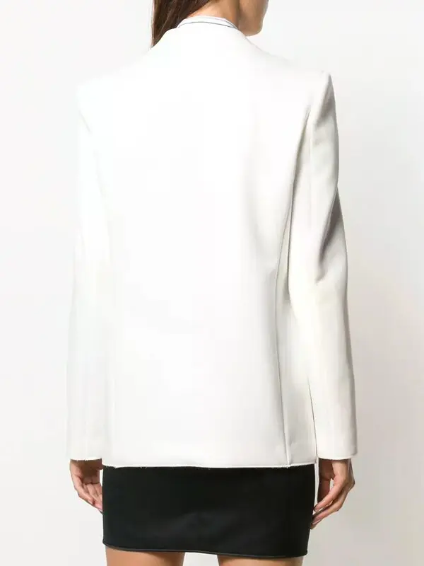 MSGM Peaked Lapel Blazer