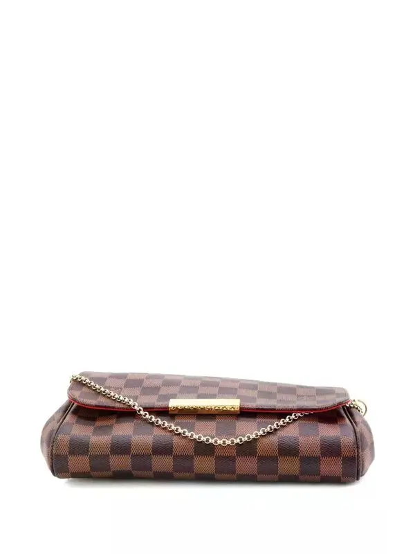 LOUIS VUITTON Favorite Handbag Damier Mm - Brown