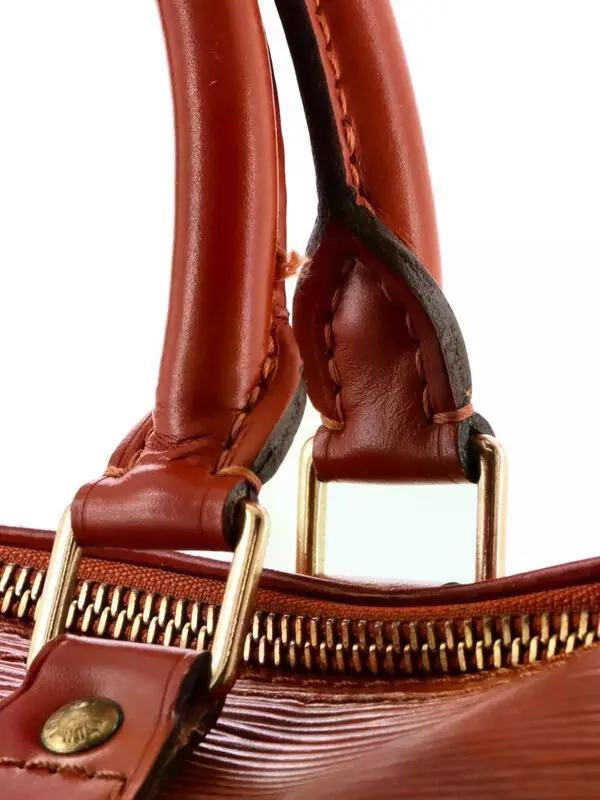 LOUIS VUITTON Speedy Handbag Epi Leather 30 Satchel - Brown