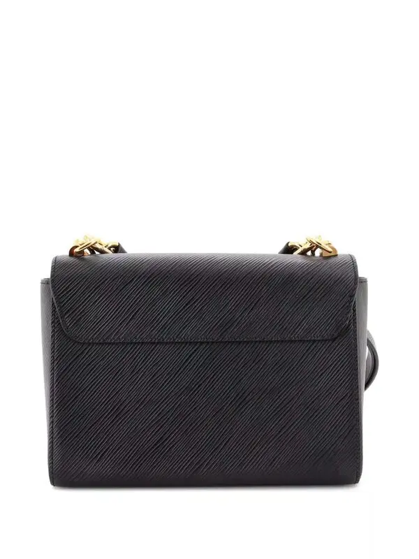 LOUIS VUITTON Chunky Chain Twist Bag Epi Leather Mm - Black