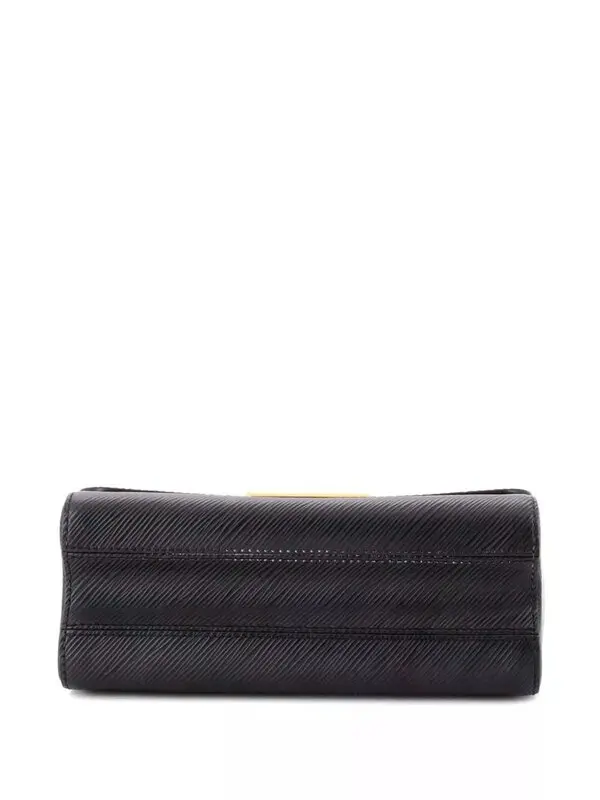 LOUIS VUITTON Chunky Chain Twist Bag Epi Leather Mm - Black