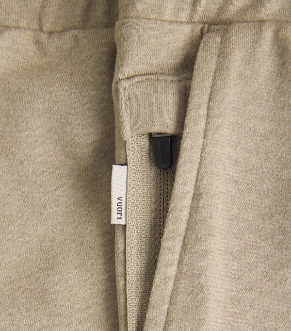 Vuori Ponto Performance Sweat Shorts - Beige