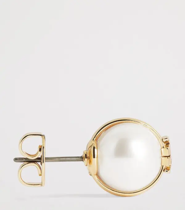 Tory Burch Pearl Stud Earrings