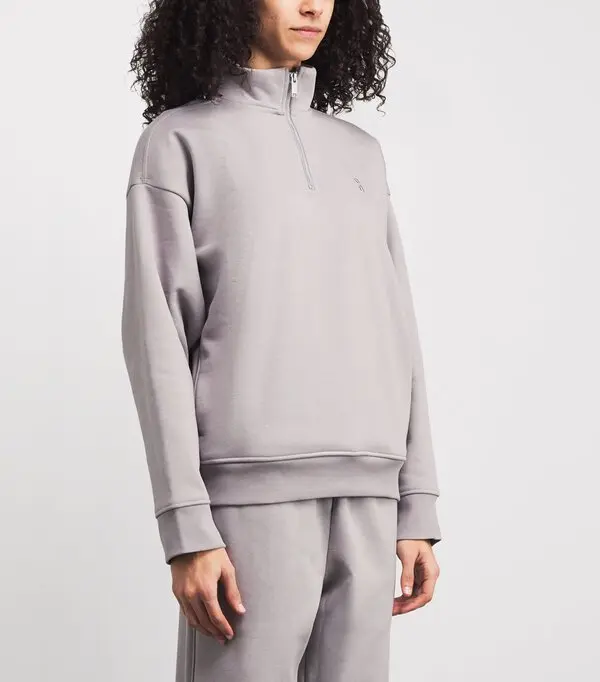 On Club Collective 1/4 Zip Sweatshirt - Grey