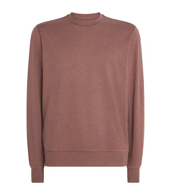 Vuori Ponto Performance Sweatshirt - Brown