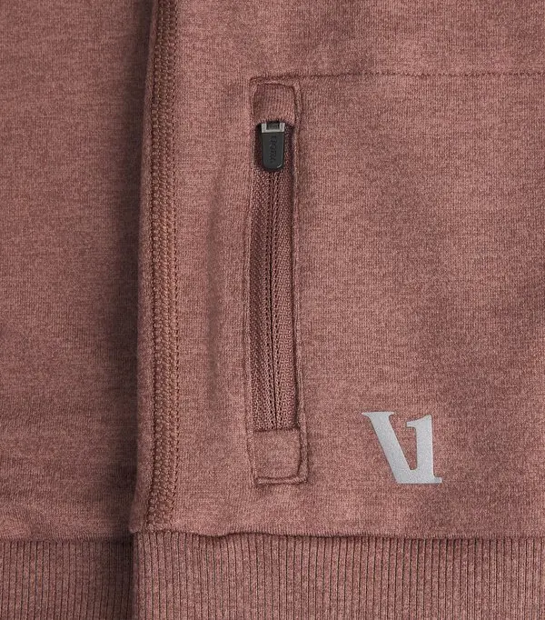 Vuori Ponto Performance Sweatshirt - Brown