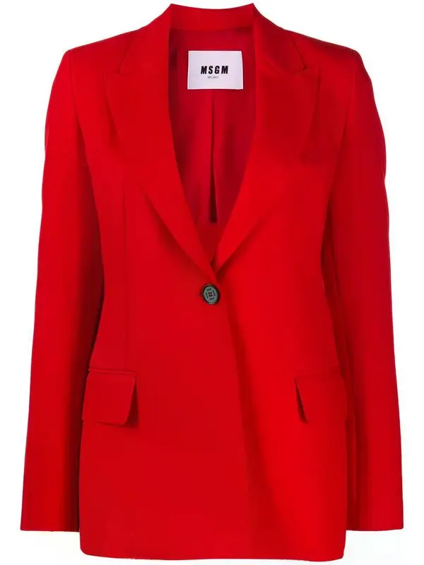 MSGM Single-breasted Blazer