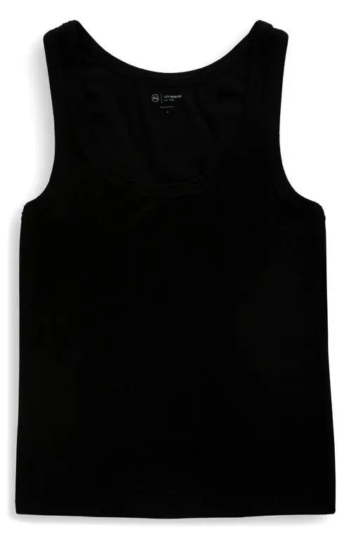 Ag Ashley Scoop Neck Tank - Super Black