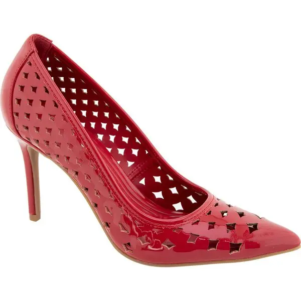 Bcbgmaxazria Bissha Laser-cut Stiletto Pumps