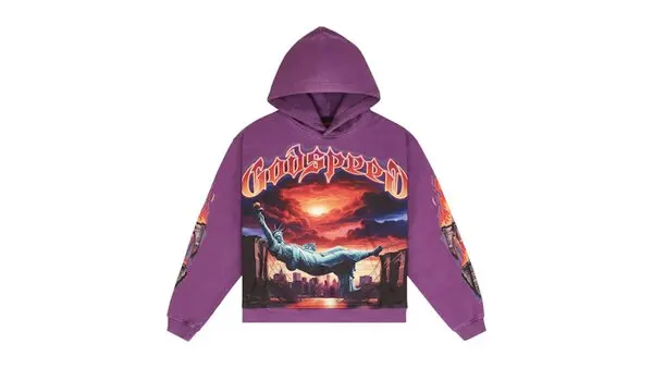 GODSPEED Burnt Bridges Hoodie - Grape