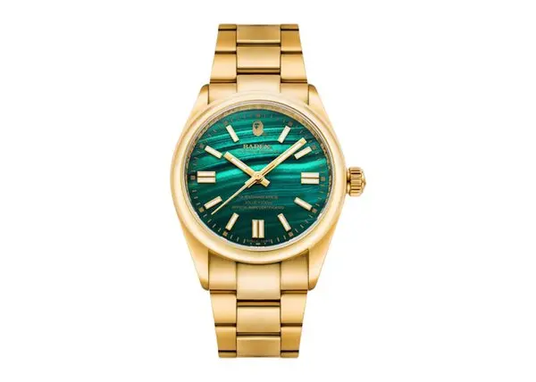 BAPE Bapex Type 5 Watch - Gold/green