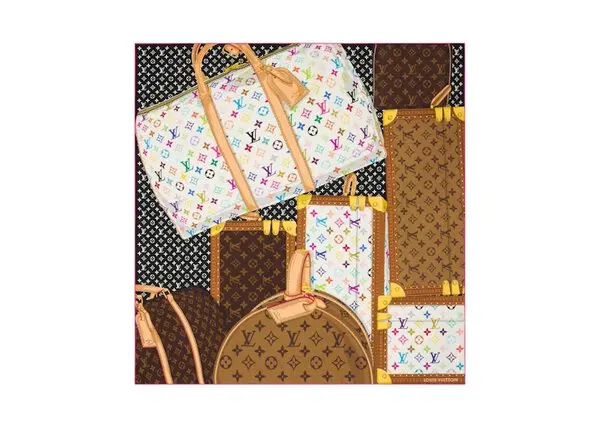 LOUIS VUITTON X Takashi Murakami Monogram Collector Square 90 - Multicolored
