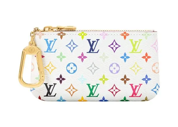 LOUIS VUITTON X Takashi Murakami Key Pouch - Multicolor White