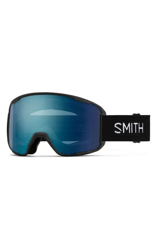 SMITH Preview Chromapop™ Shield Snow Goggles - Black/chromapop Everyday Blue