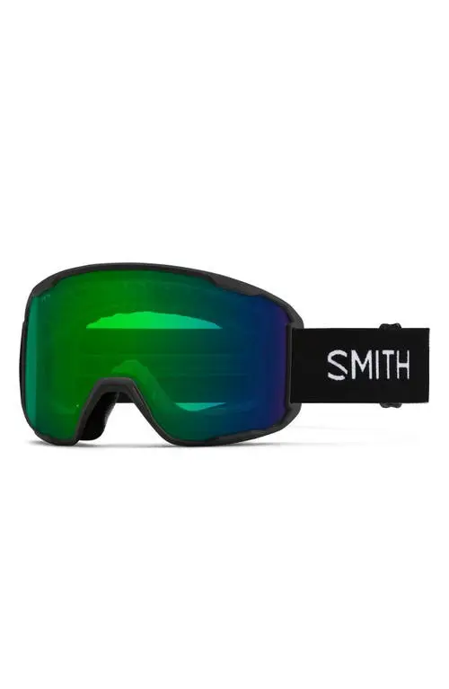 SMITH Preview Chromapop™ Shield Snow Goggles - Black/chromapop Everyday Green