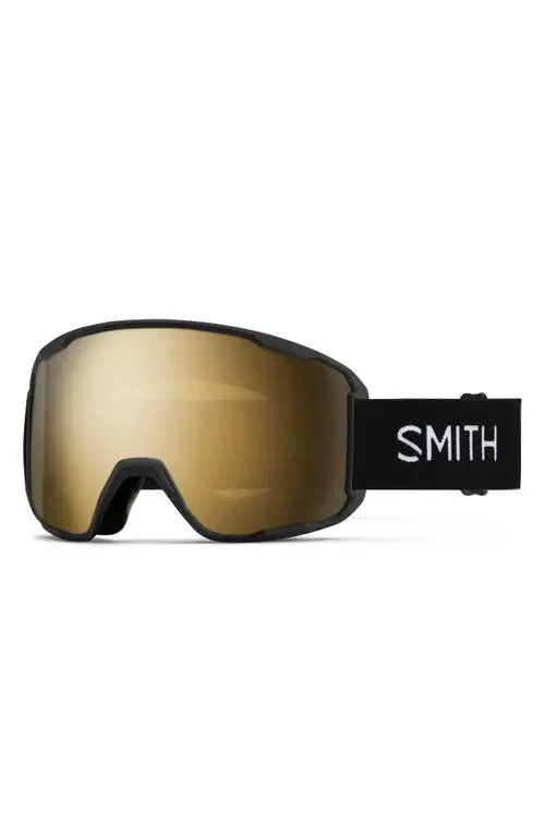 SMITH Preview Chromapop™ Shield Snow Goggles - Black/chromapop Sun Black Gold