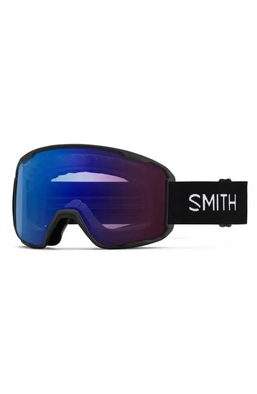 SMITH Preview Chromapop™ Shield Snow Goggles - Black/photochromic Rose Flash