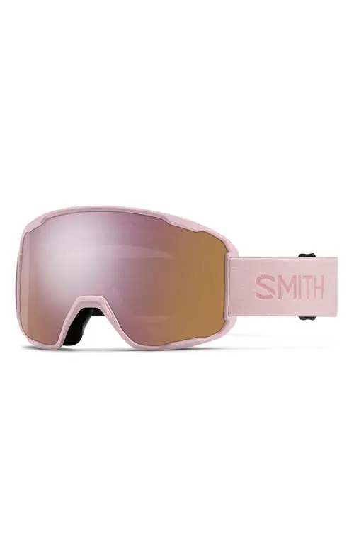 SMITH Preview Chromapop™ Shield Snow Goggles - Carnation/chromapop Rose Gold