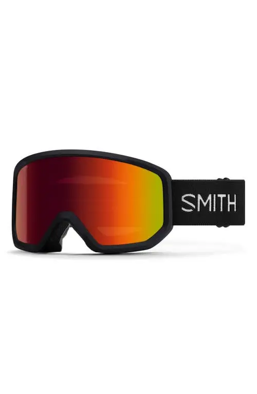 SMITH Transfer Snow Goggles - Black/red Sol-x Mirror
