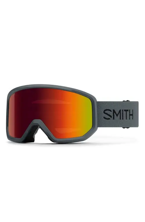 SMITH Transfer Snow Goggles - Slate/red Sol-x Mirror