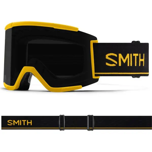 SMITH Squad Chromapop™ Xl Low Bridge Snow Goggles - Killer Bee/chromapop Sun Black