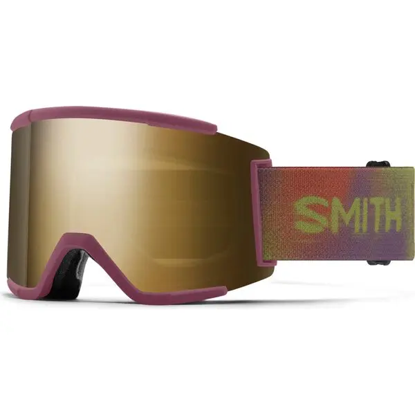 SMITH Squad Chromapop™ Xl Low Bridge Snow Goggles - Sprayer/chromapop Sun Black
