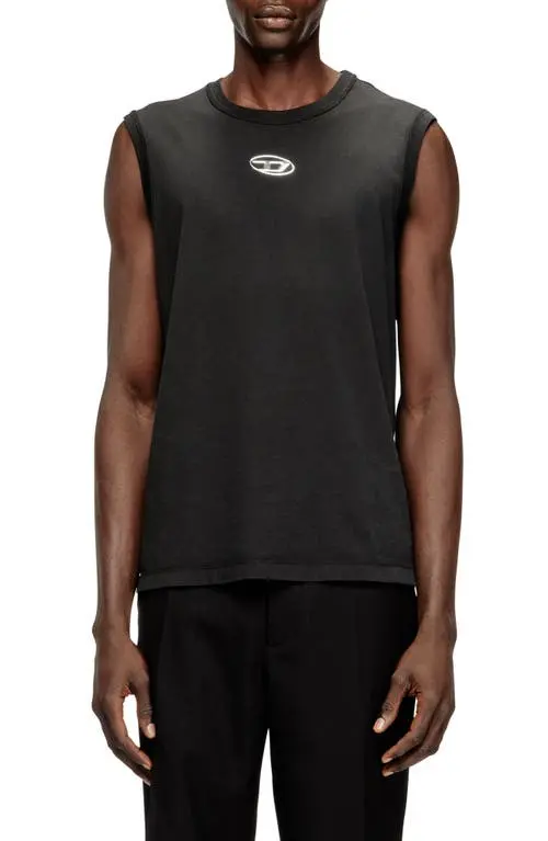 DIESEL® T-bisco Cotton Tank - Black