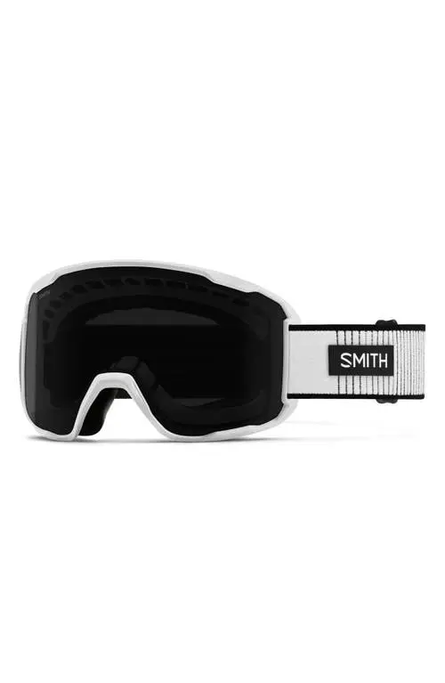 SMITH Preview Chromapop™ Low Bridge Snow Goggles - White Fade Out/sun Black