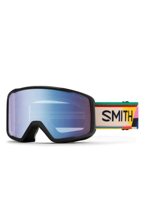 SMITH Tribute Snow Goggles - Formations/blue Sensor Mirror
