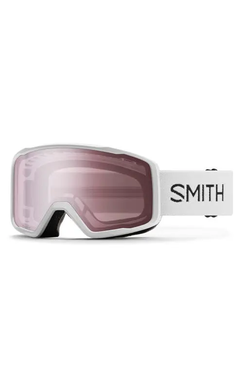 SMITH Tribute Snow Goggles - White/ignitor Mirror