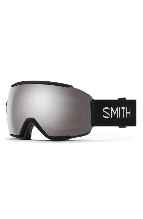 SMITH Sequence Chromapop™ Polarized Cylindrical Carbonic-x Over The Glasses Snow Goggles - Black/chromapop Sun Platinum