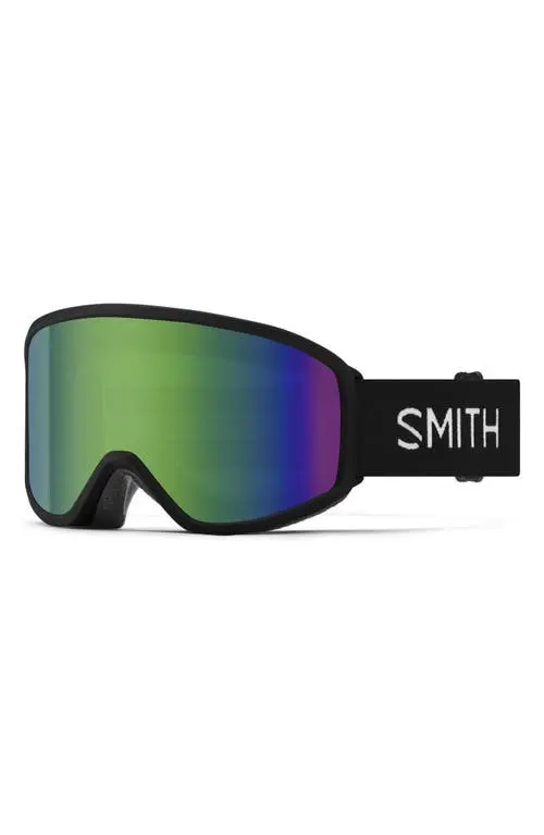 SMITH Reason Otg Snow Goggles - Black/green Sol-x Mirror