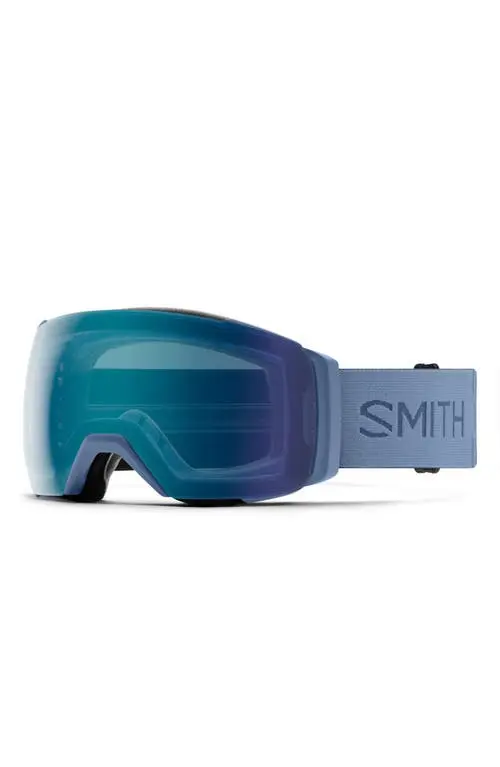 SMITH I/o Mag™ Chromopop™ Xl Low Bridge Snow Goggles - Granite Blue/chromapop Blue