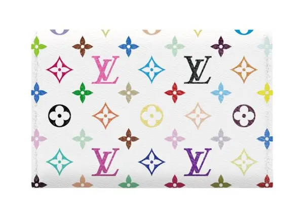 LOUIS VUITTON X Takashi Murakami Slim Card Holder - Multicolor White